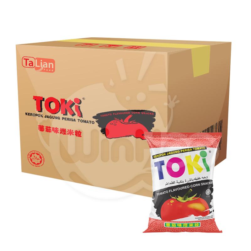 W2M - Toki Tomato Flavoured Corn Snacks 6 Bags